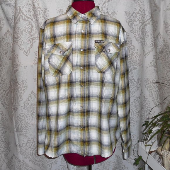 DIXXON | Tops | Dixxon Flannel Co Xl Sublime Ls Plaid Shirt | Poshmark